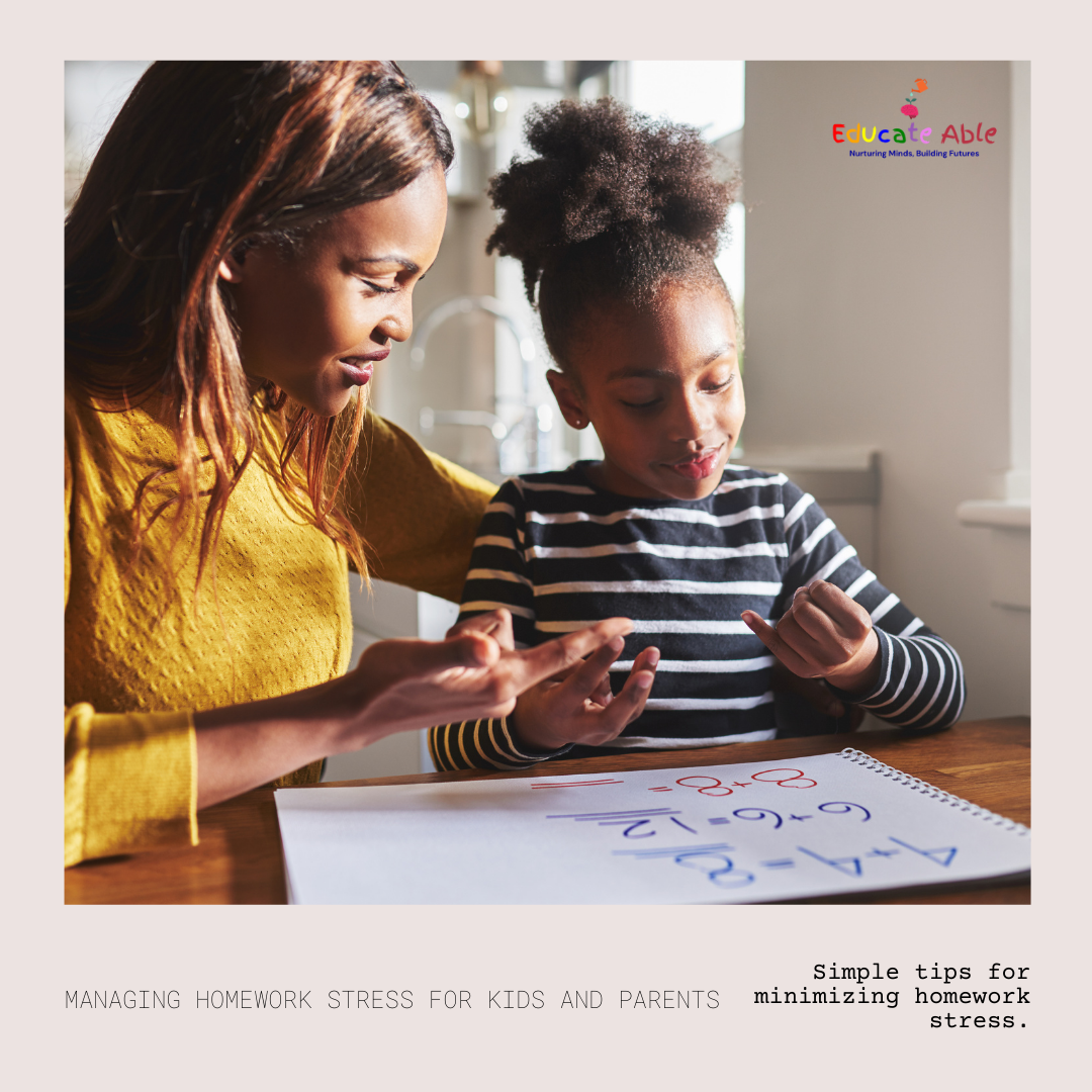 How to Effectively Manage Homework Stress for Kids and Parents ...
