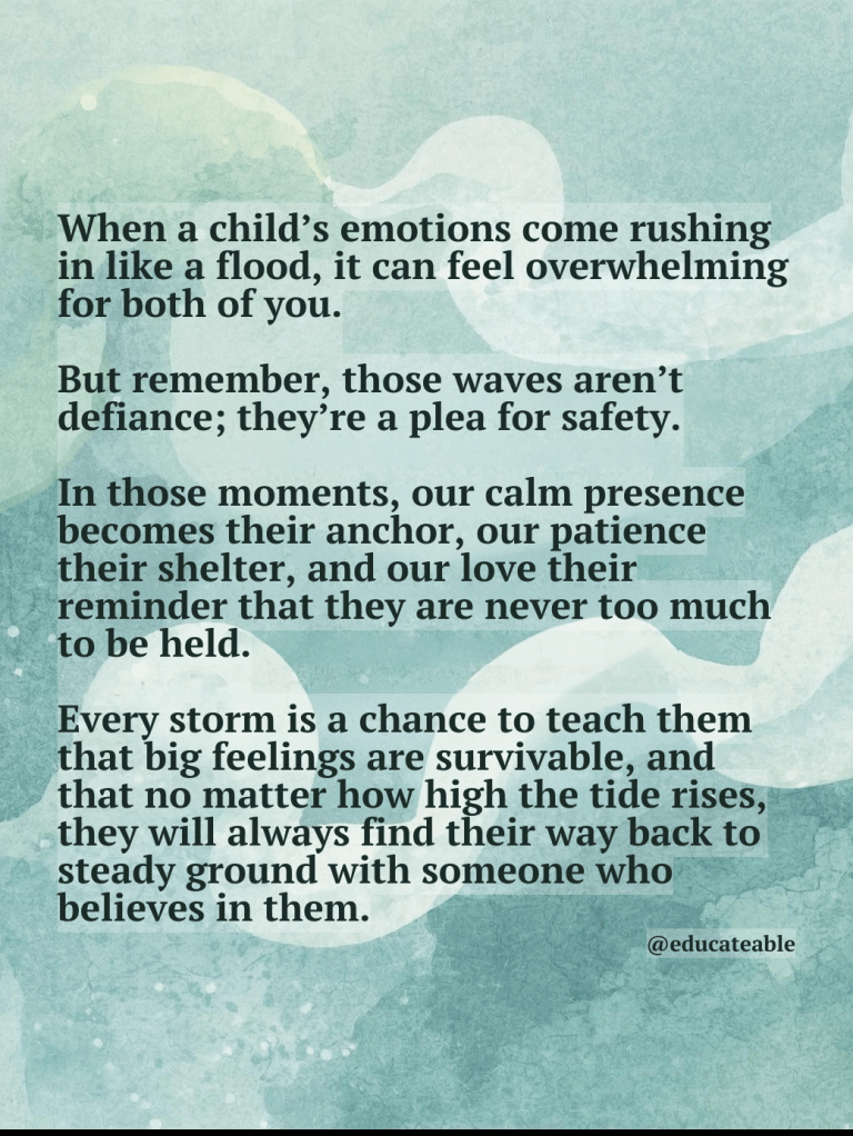 My Child’s Emotional Floods: Understanding, Supporting, and Teaching ...