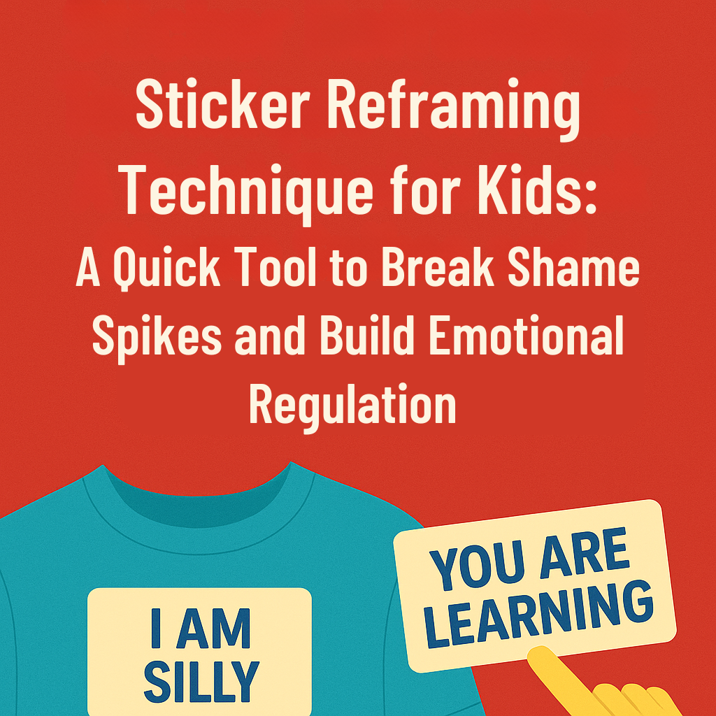 The Sticker Reframing Method: A Simple Way to Break Shame Spikes in ...